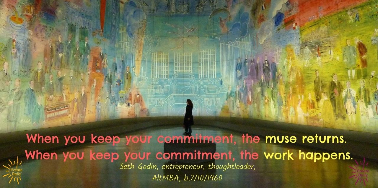 The Creative Muse Lives in the Den of Daily Doing - iCreateDaily ...