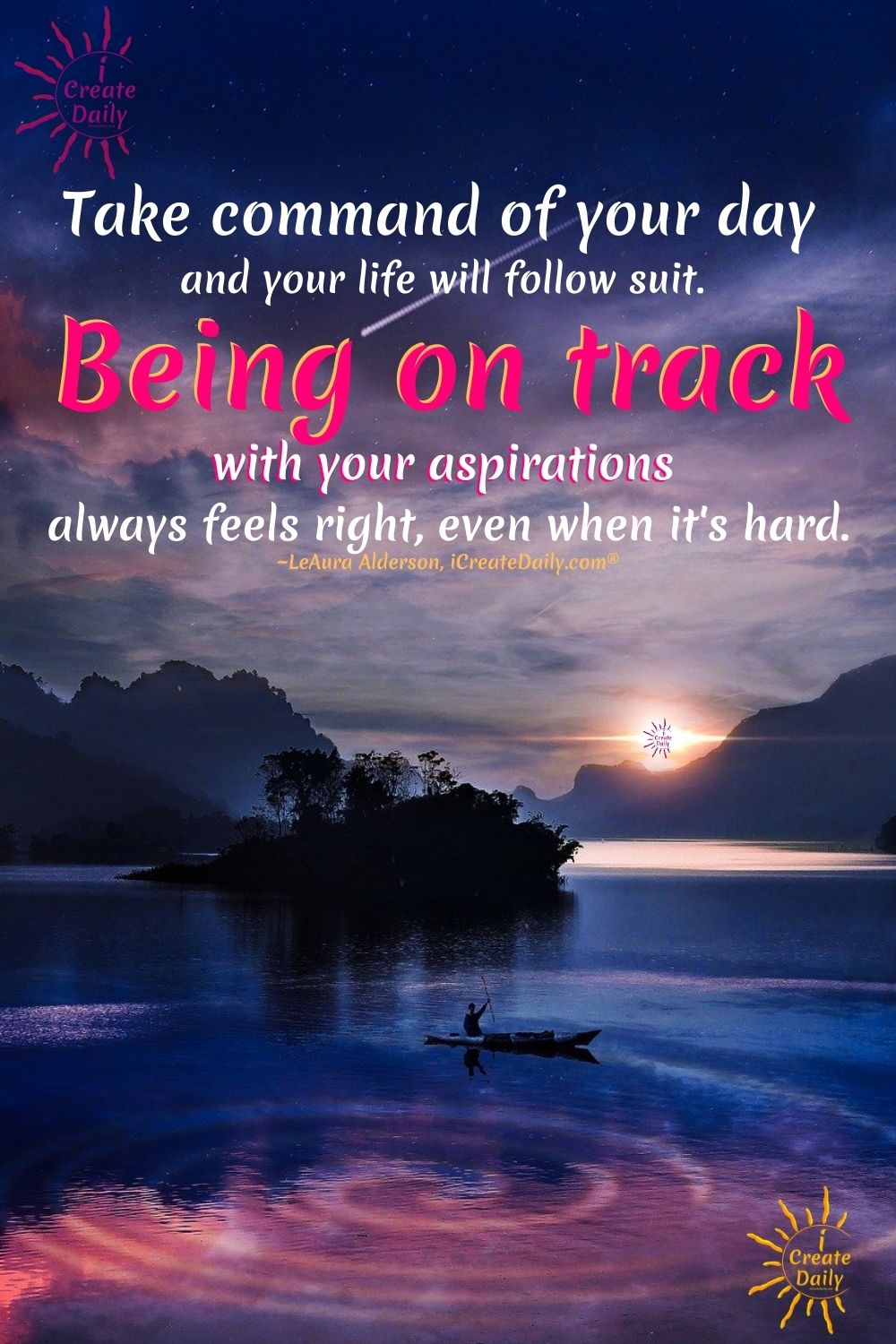 On Track With Purpose - iCreateDaily