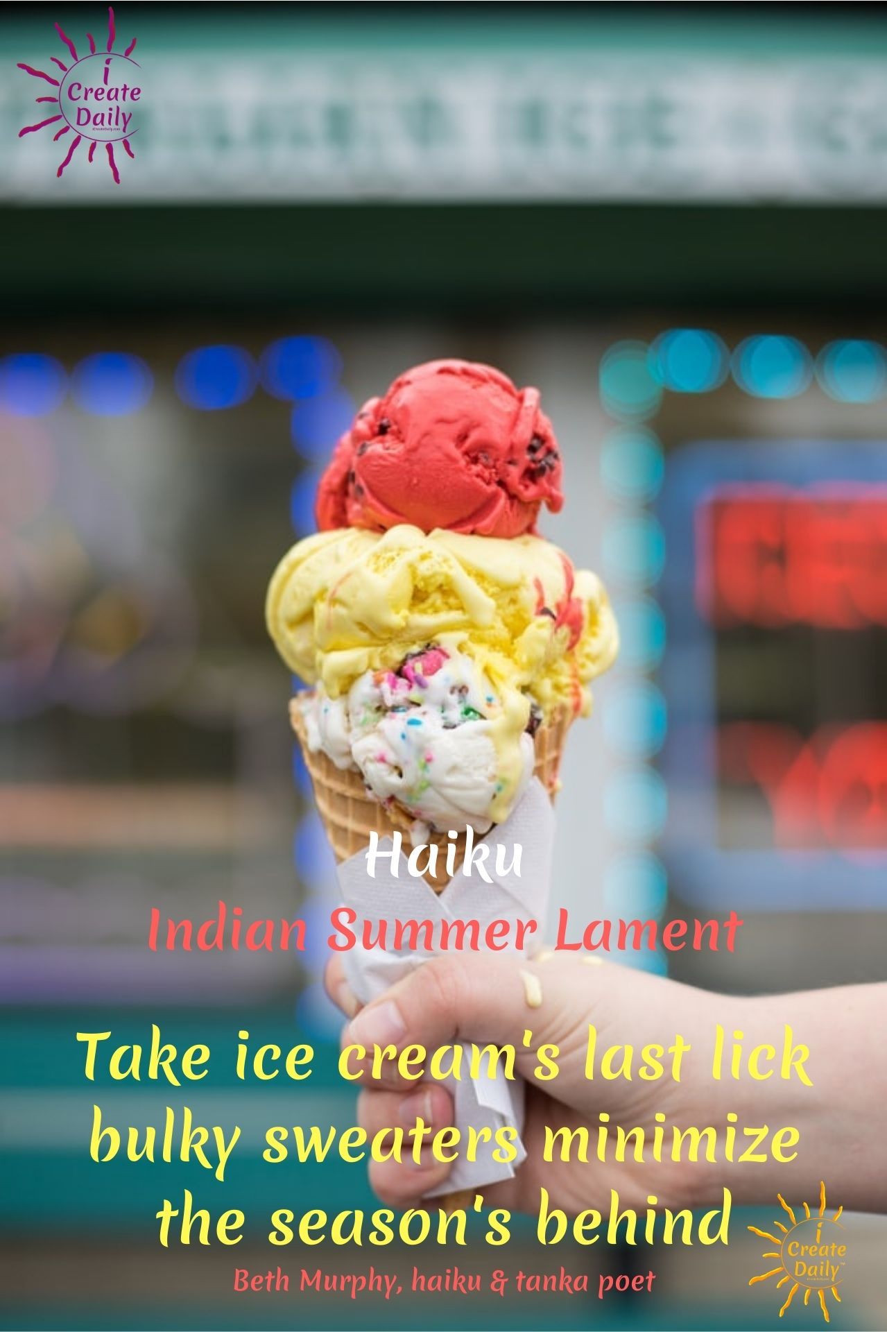 How to Write a Haiku Poem - iCreateDaily - Poetry