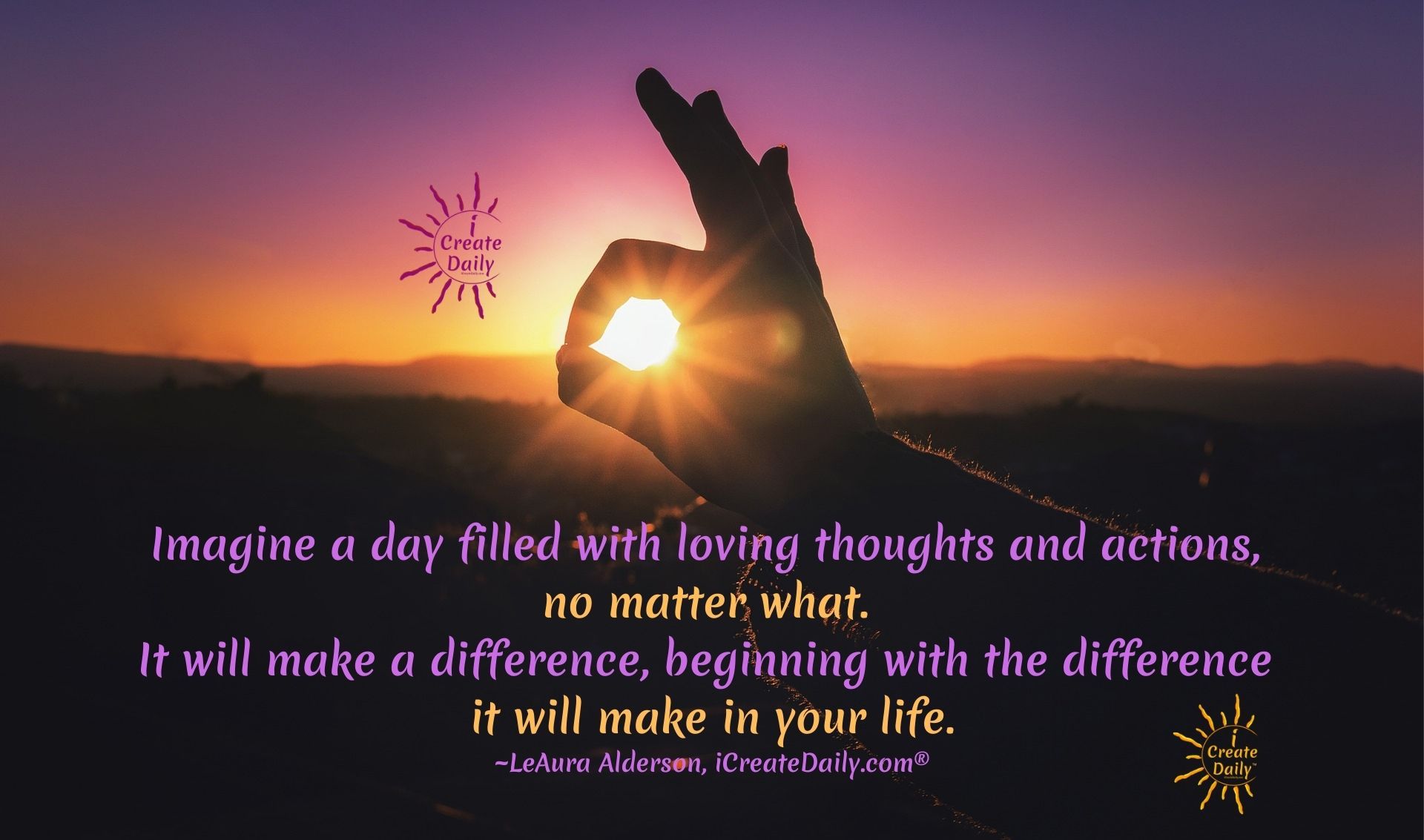 When Times Are Tough, Imagine a Better Day - iCreateDaily