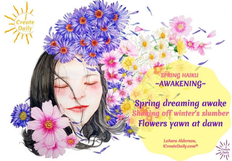 Spring Haiku Poems to Put a Spring in Your Step - iCreateDaily