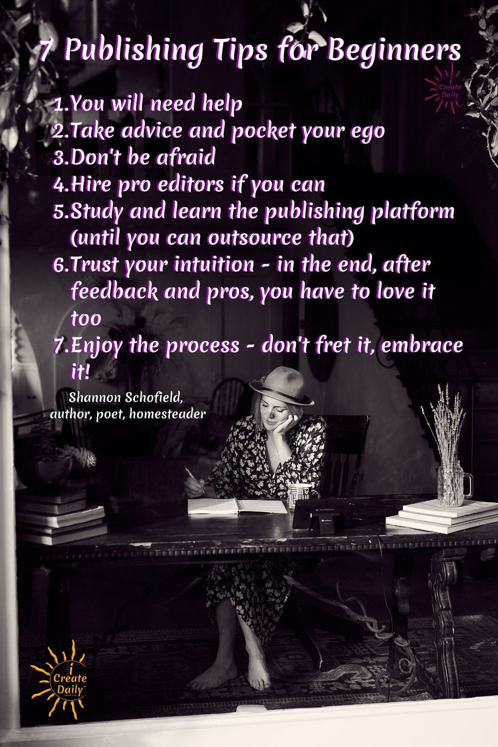 Self Publishing Tips for Beginners - iCreateDaily