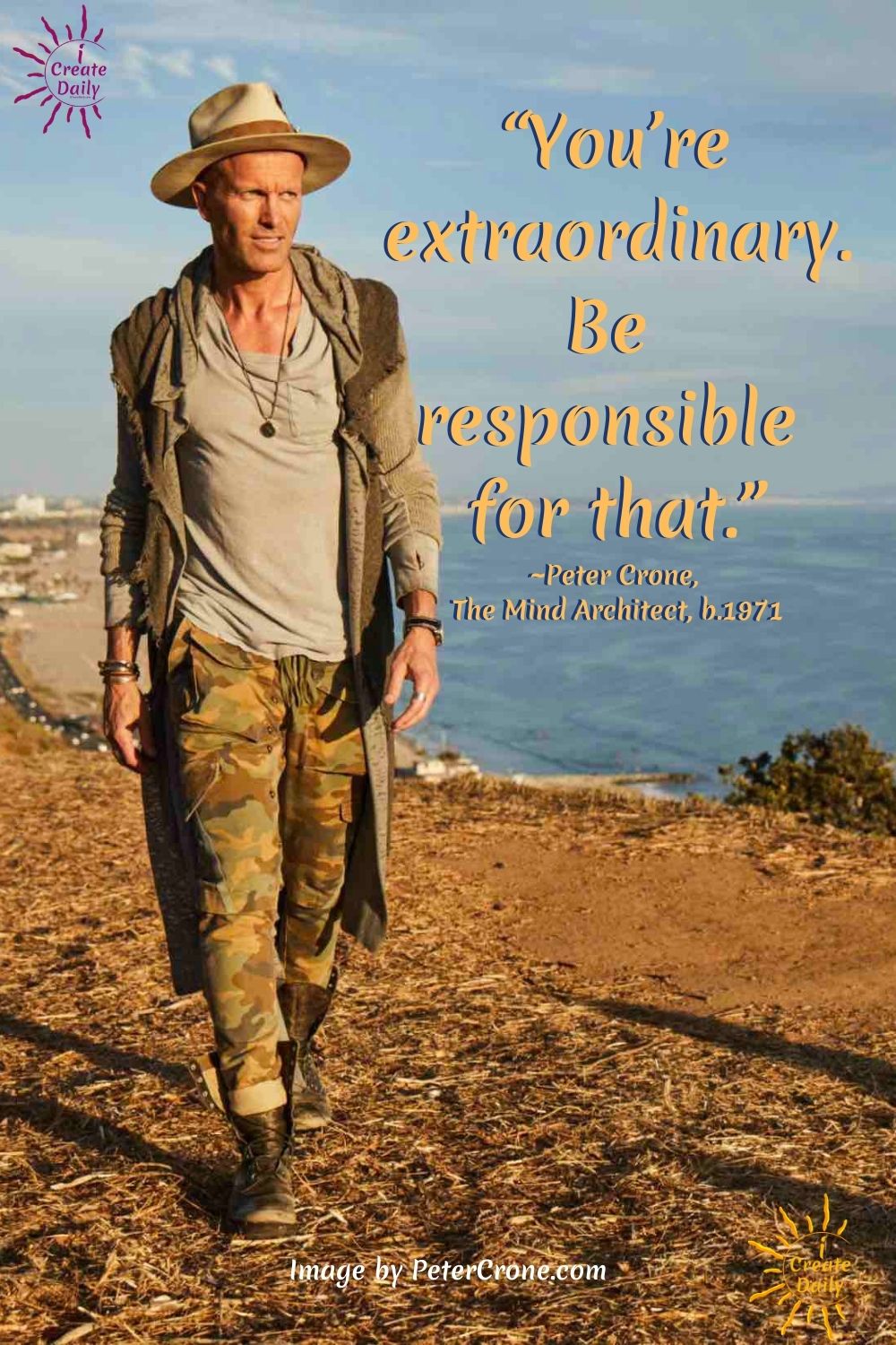 15 Peter Crone Quotes from The Mind Architect - iCreateDaily