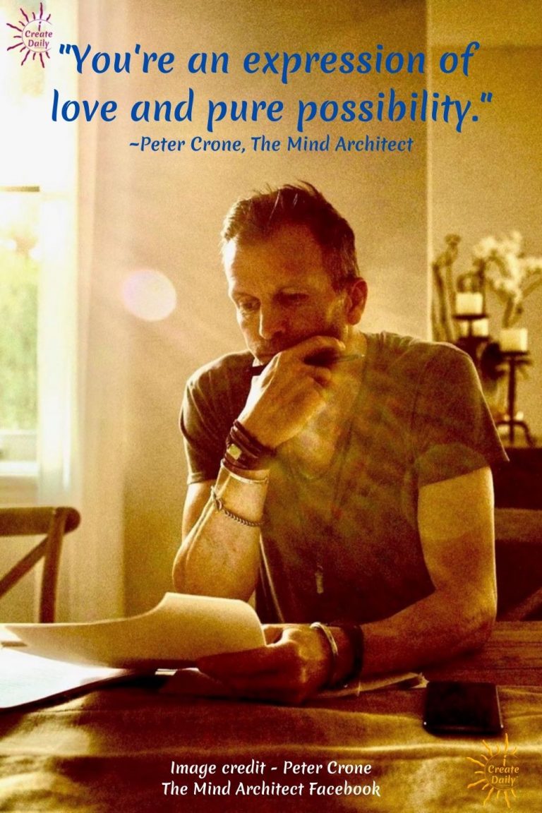 15 Peter Crone Quotes from The Mind Architect - iCreateDaily