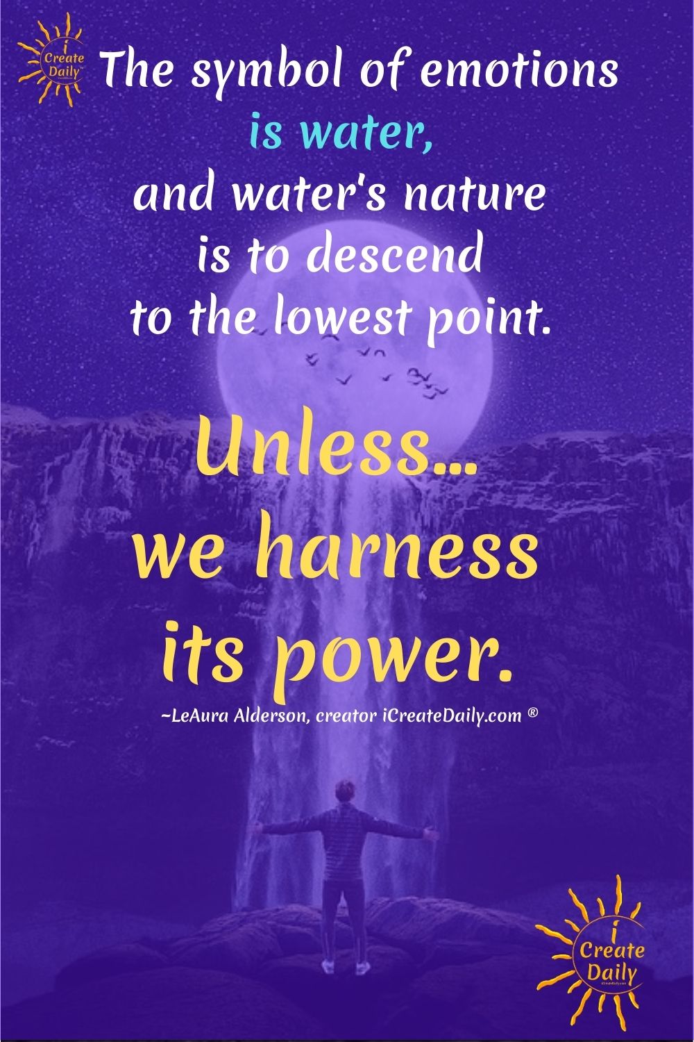 The Symbol of Water as Human Emotions - iCreateDaily