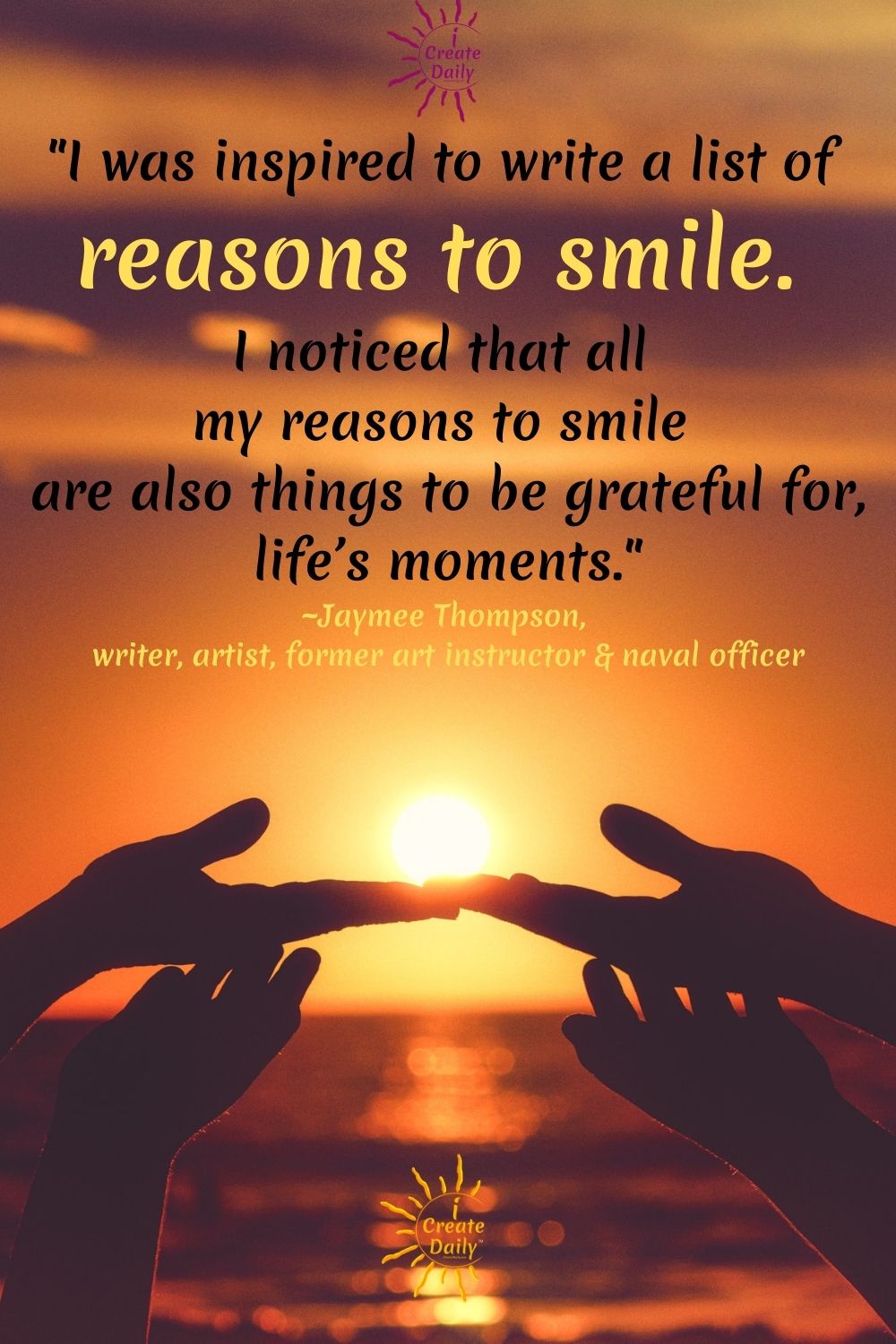 100 Reasons to Smile Today and Any Day - iCreateDaily