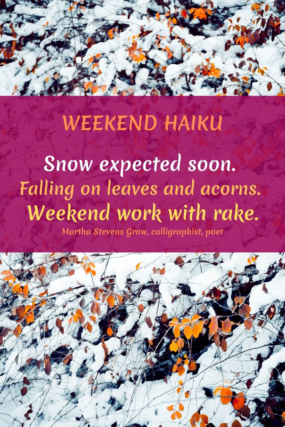 Haiku Poems 5-7-5 for Some Easy Creative Fun - iCreateDaily