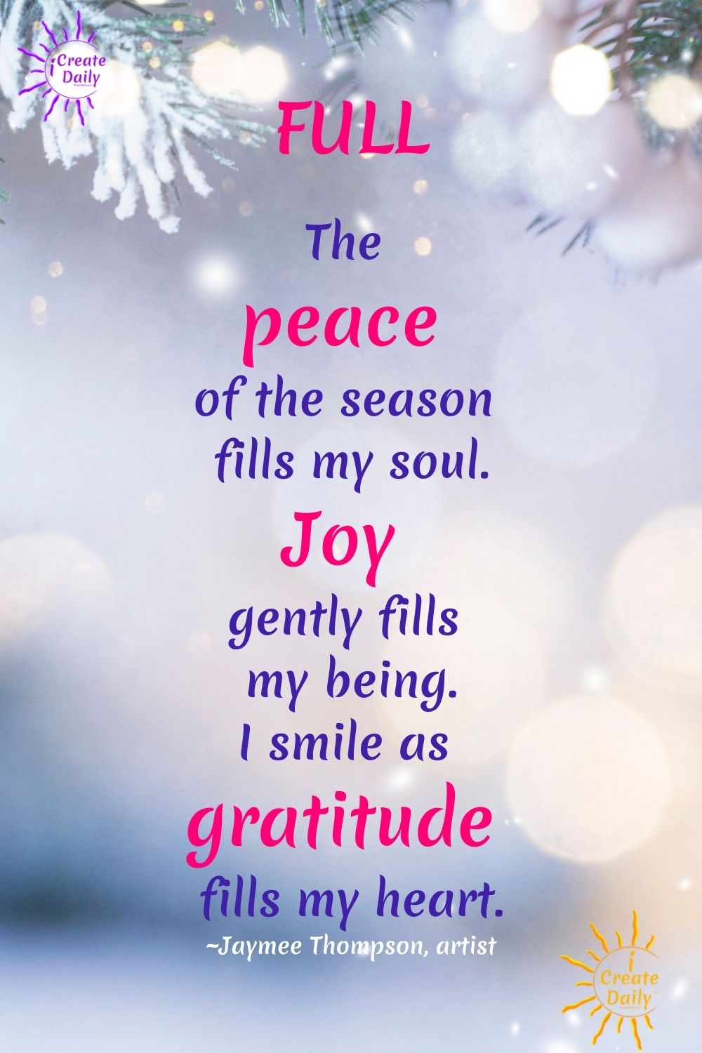 Christmas Haiku, Poems and Quotes - iCreateDaily